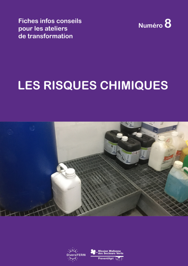 NOUVELLE FICHE DIVERSIFICATION SUR LES « RISQUES CHIMIQUES » | Formation et sécurité pour les ...